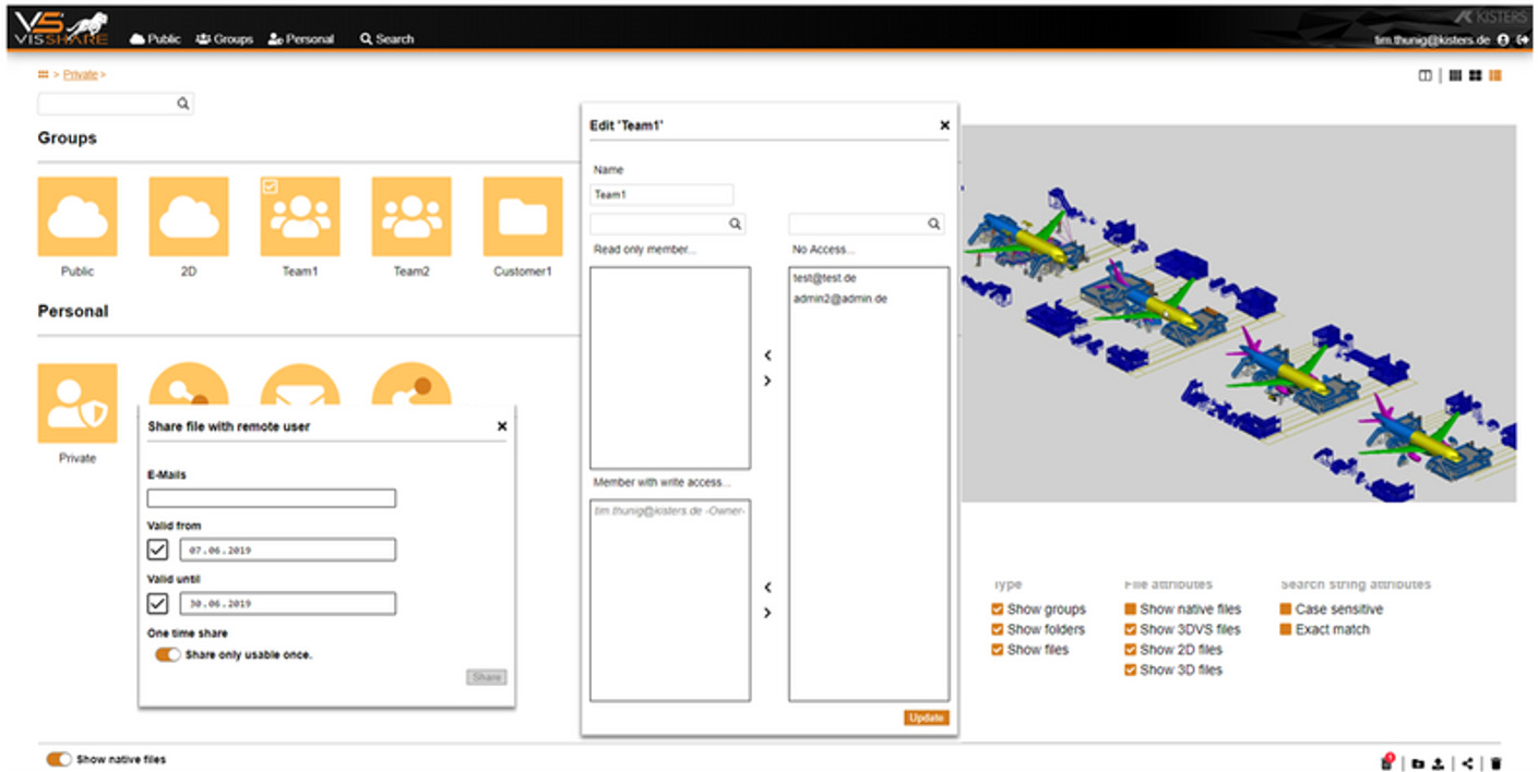 Online CAD data solution supports hybrid and remote employees - Kisters